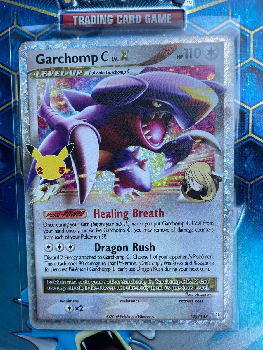 Garchomp C Lv X Celebrations Pokeplugza