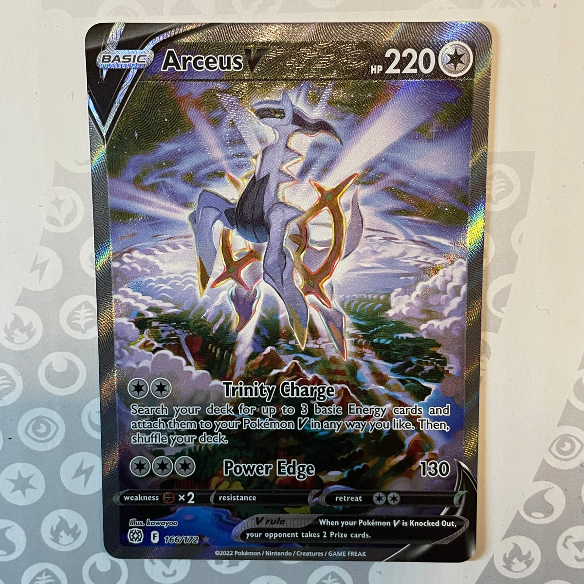 Arceus V Alt Art 166/172 – PokePlugZa