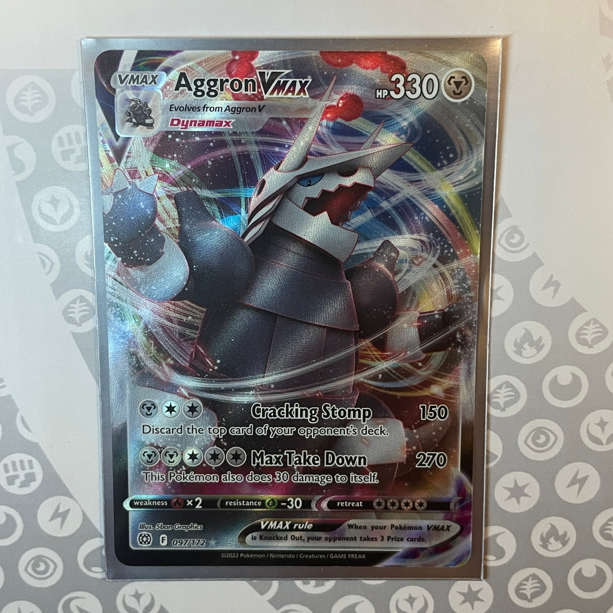 Aggron Vmax 097/172 – PokePlugZa