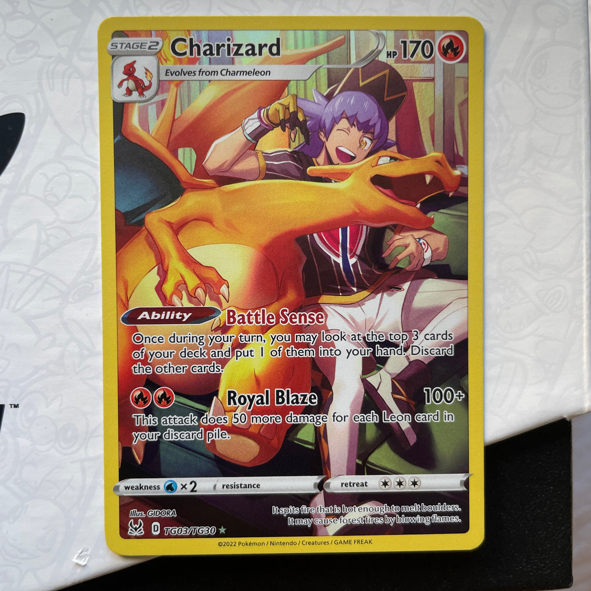 Charizard TG03 – PokePlugZa