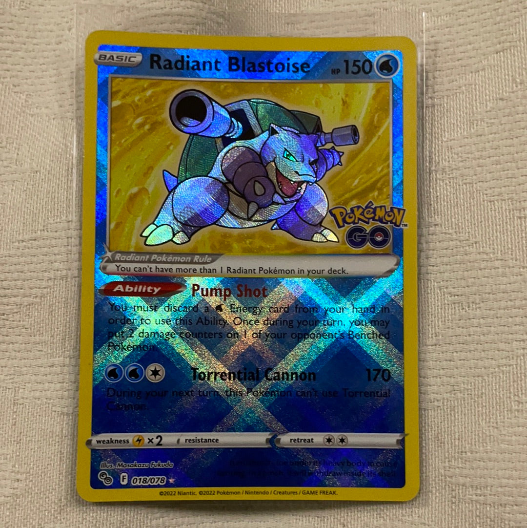Radiant Blastoise – PokePlugZa
