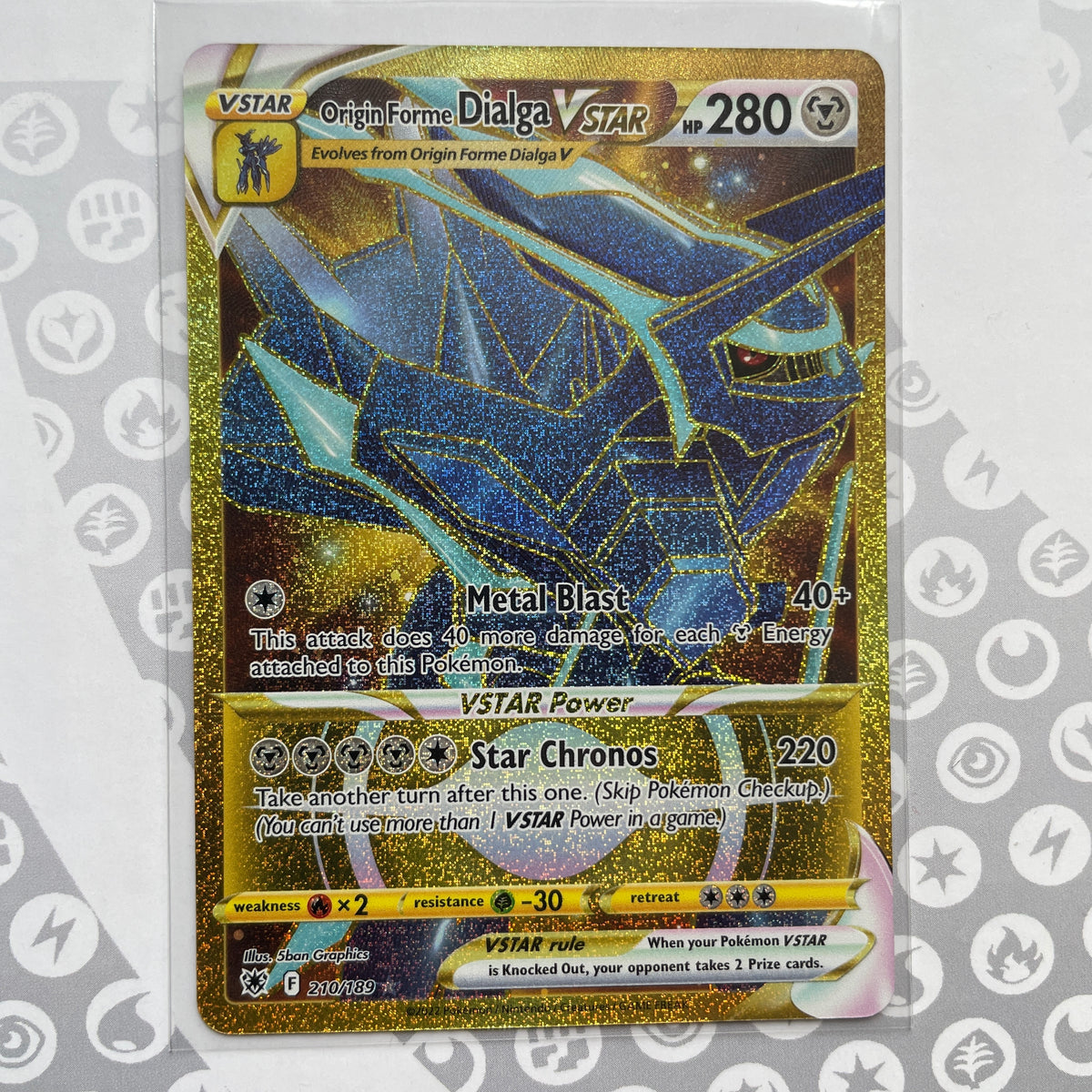 Origin Forme Dialga VSTAR Gold 210/189 – PokePlugZa