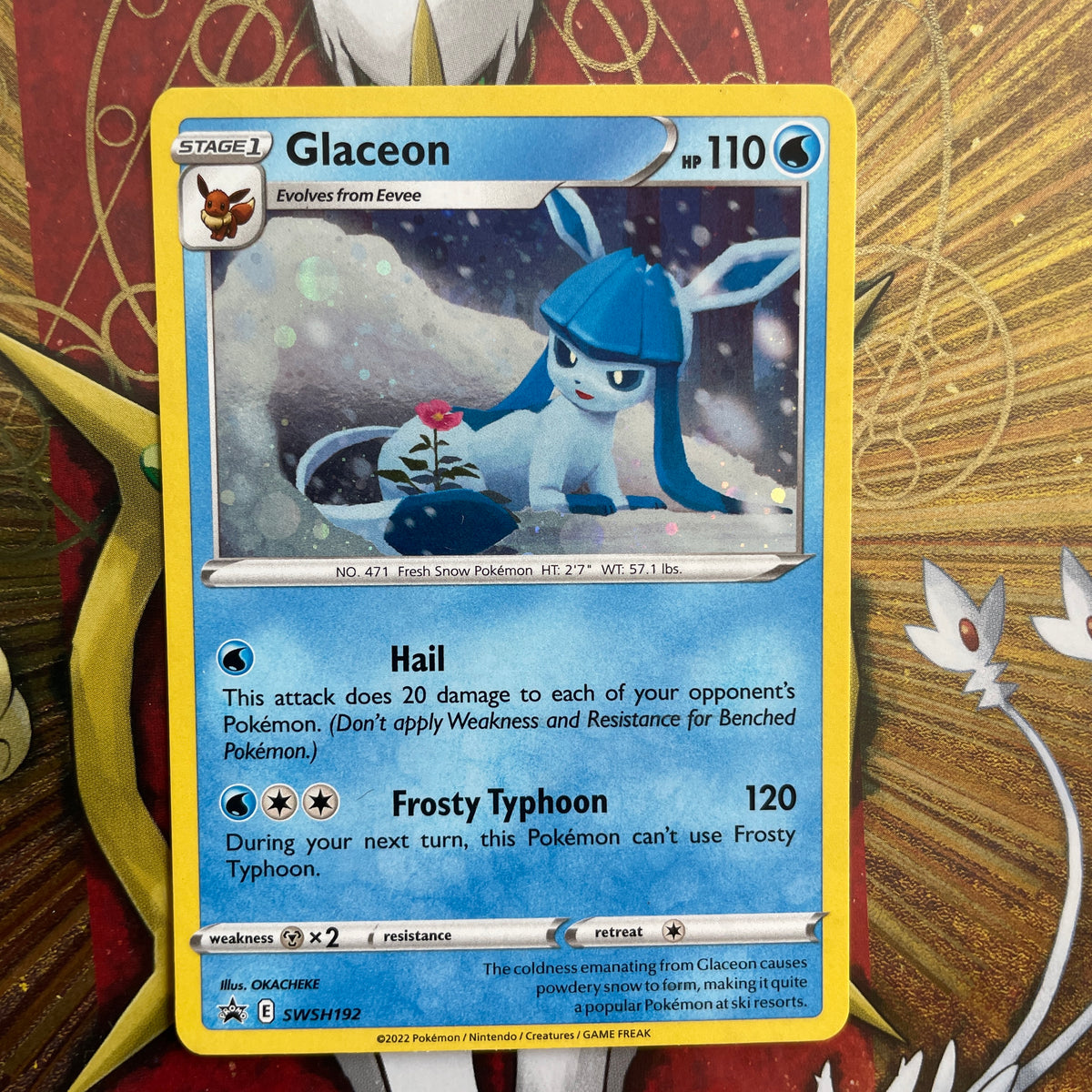 Glaceon holo promo SWSH192 – PokePlugZa
