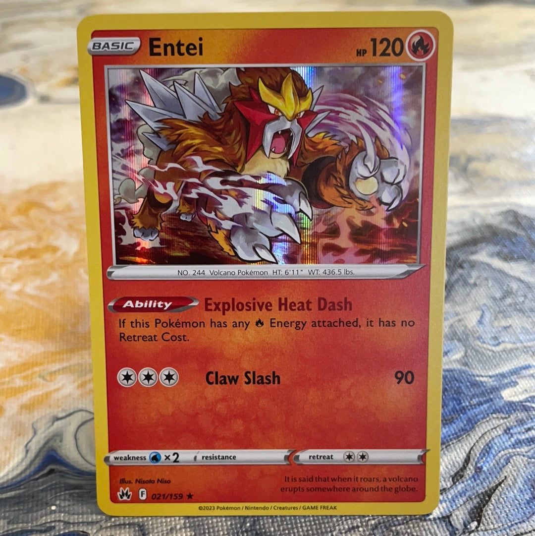 Entei Holo 21 – PokePlugZa