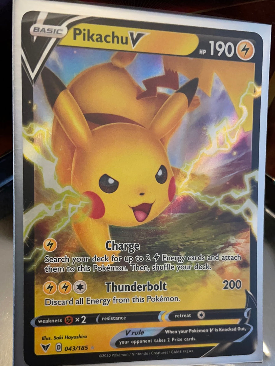 Pikachu V 043/185 – PokePlugZa