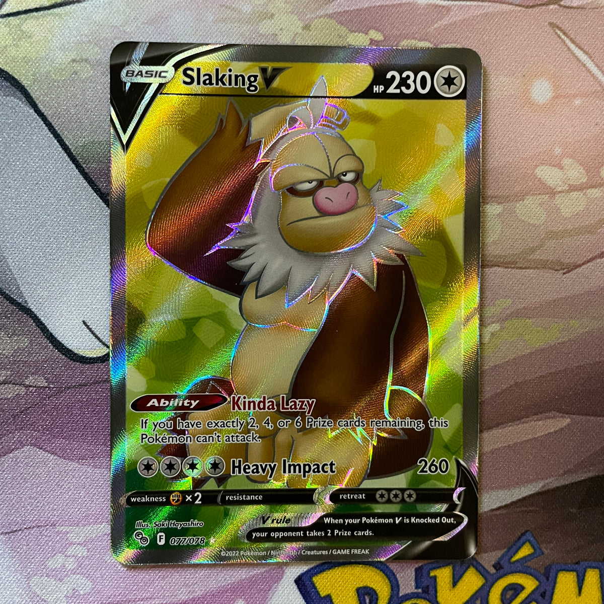 Slaking V Full Art 077 – PokePlugZa